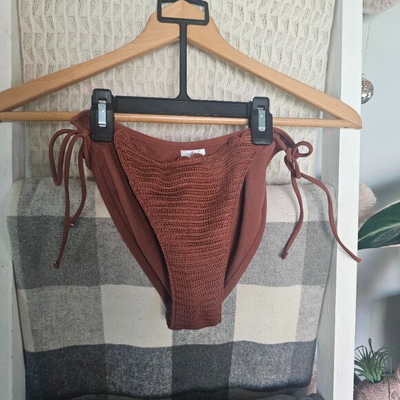 wild fable | Swim | Nwt Wild Fable Rust Bikini Bottoms Xs Crochet Front ...